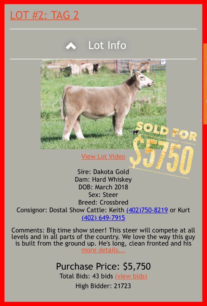 Congratulations to Dostal Show Cattle & Gateway Genetics on these ...
